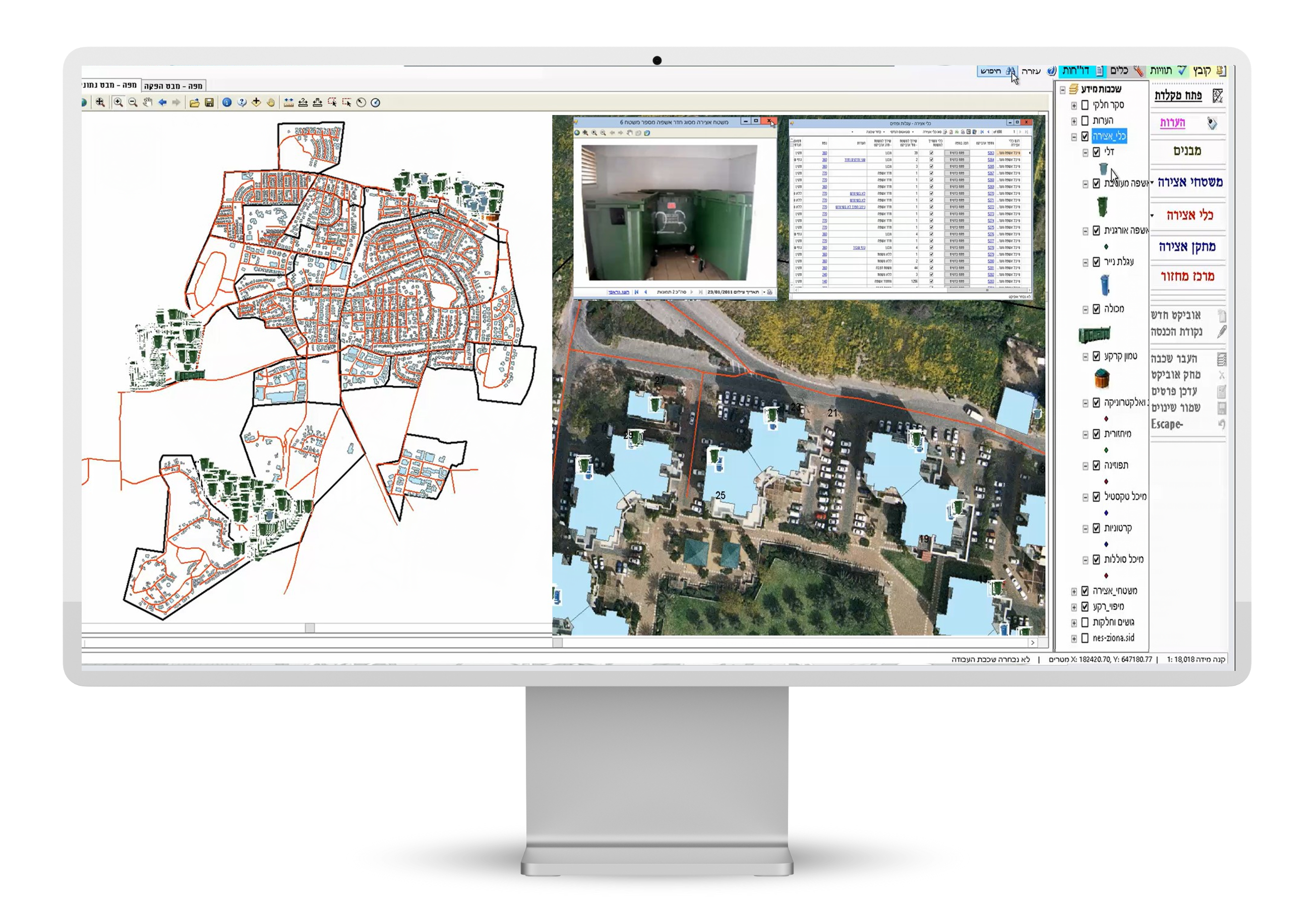 Solid Waste Collection and management by GIS technology - Orhitec